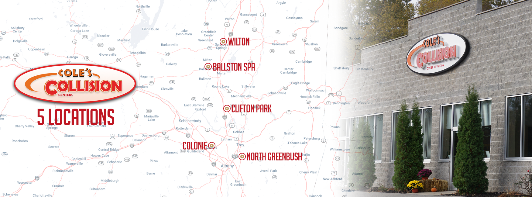 5-locations - Cole's Collision Center